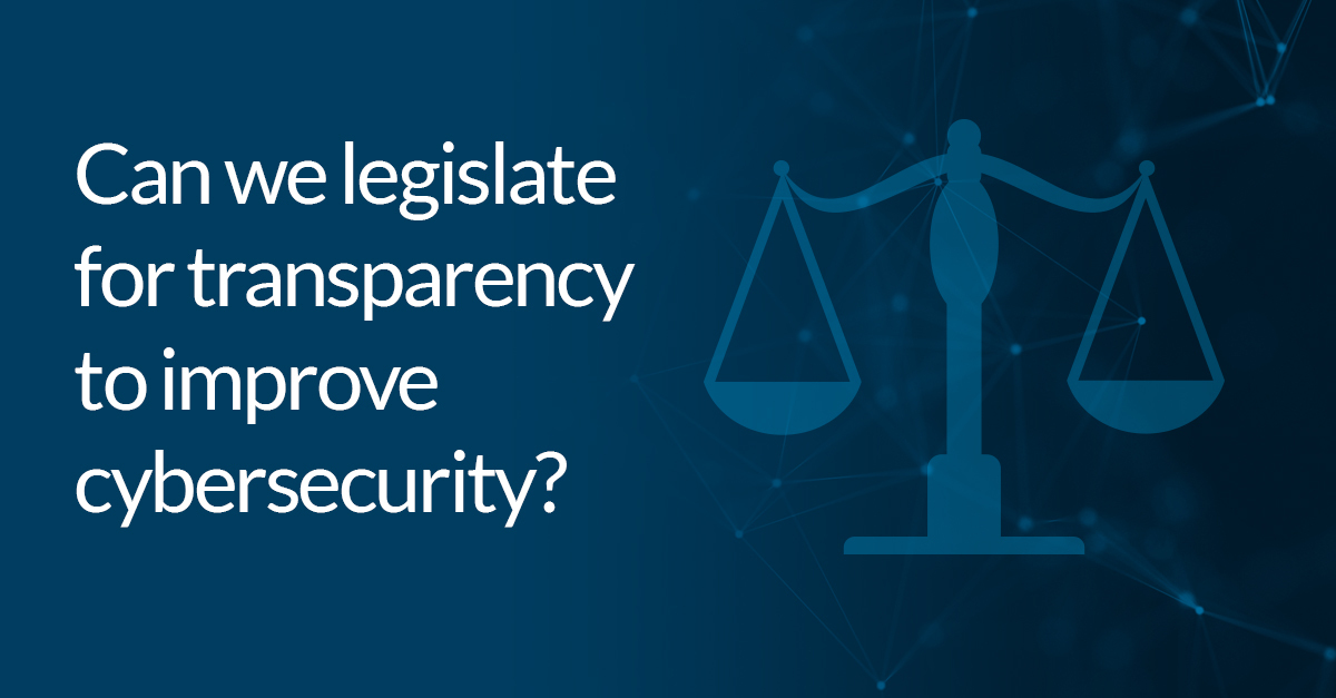 Macrium Software | Can we legislate for transparency to improve ...